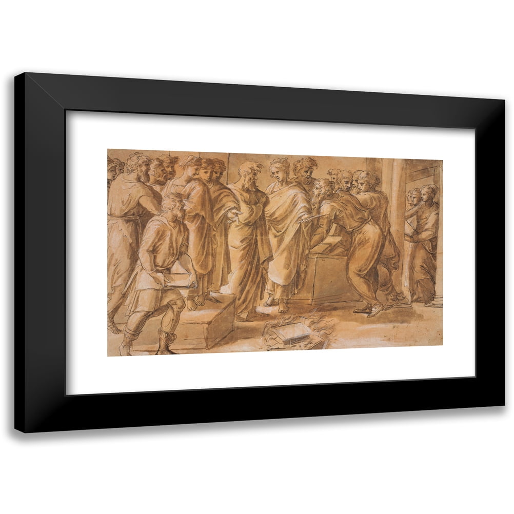 Pirro Ligorio 14x11 Black Modern Framed Museum Art Print Titled ...