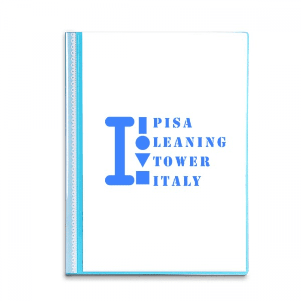 Pisa Leaning Tower Italy Art Deco Fashion Book Sheet Protectors ...