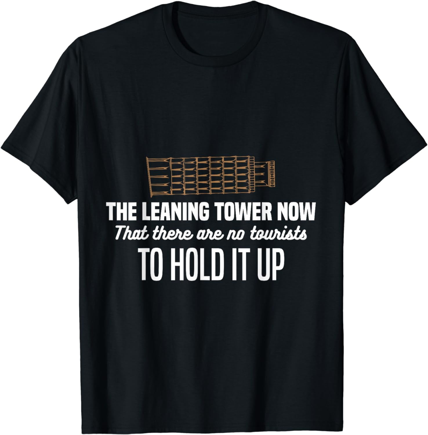Pisa Tower Funny Italy Meme Memes Tourist Tourism T-Shirt - Walmart.com