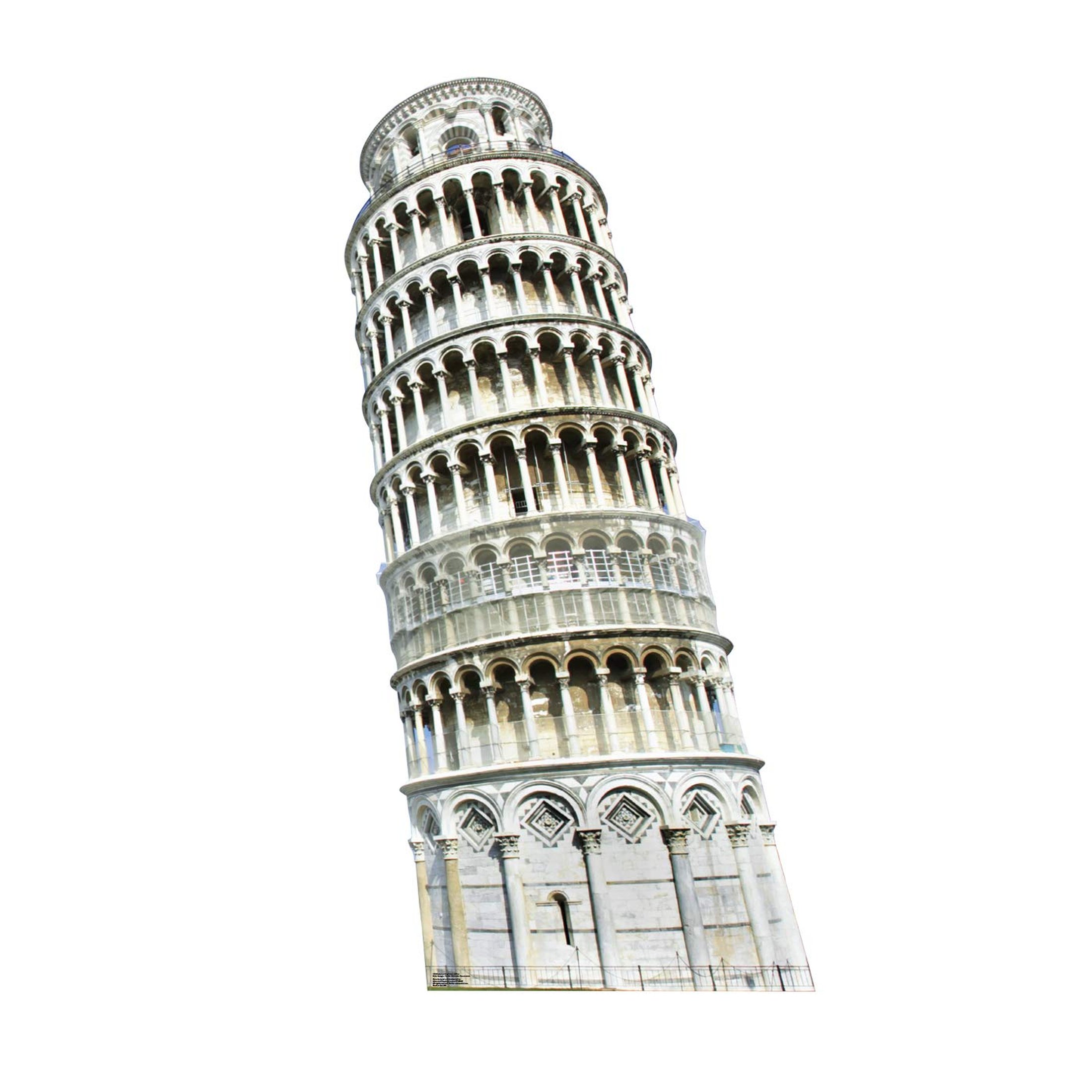 Pisa Tower Life-Size Standup - Italy Party Decor - Leaning Tower Cutout ...