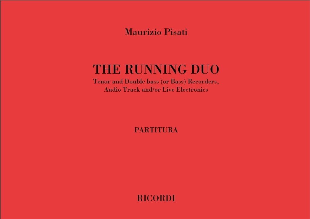 Pisati, Maurizio: The Running Duo / Tenor And Double Bass (Or Bass ...