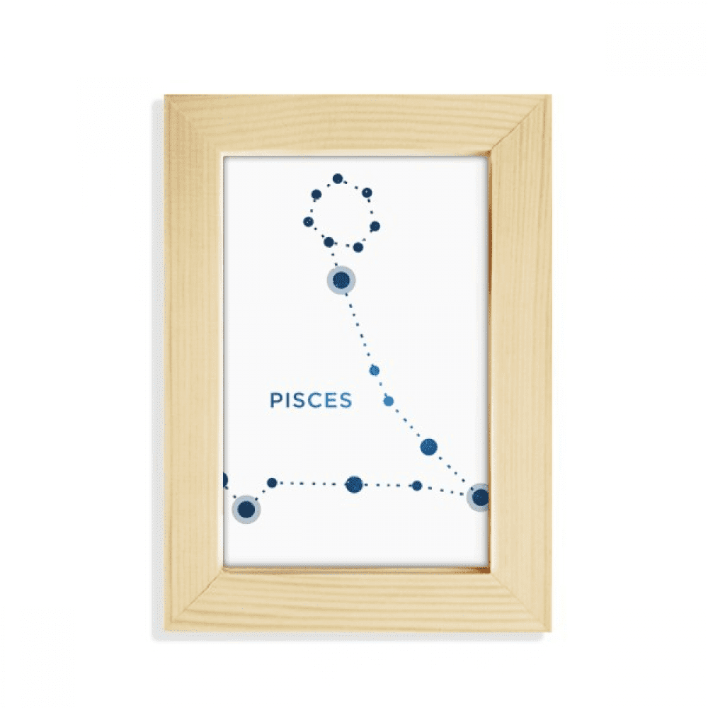Pisces Constellation Sign Zodiac Desktop Display Photo Frame Picture ...