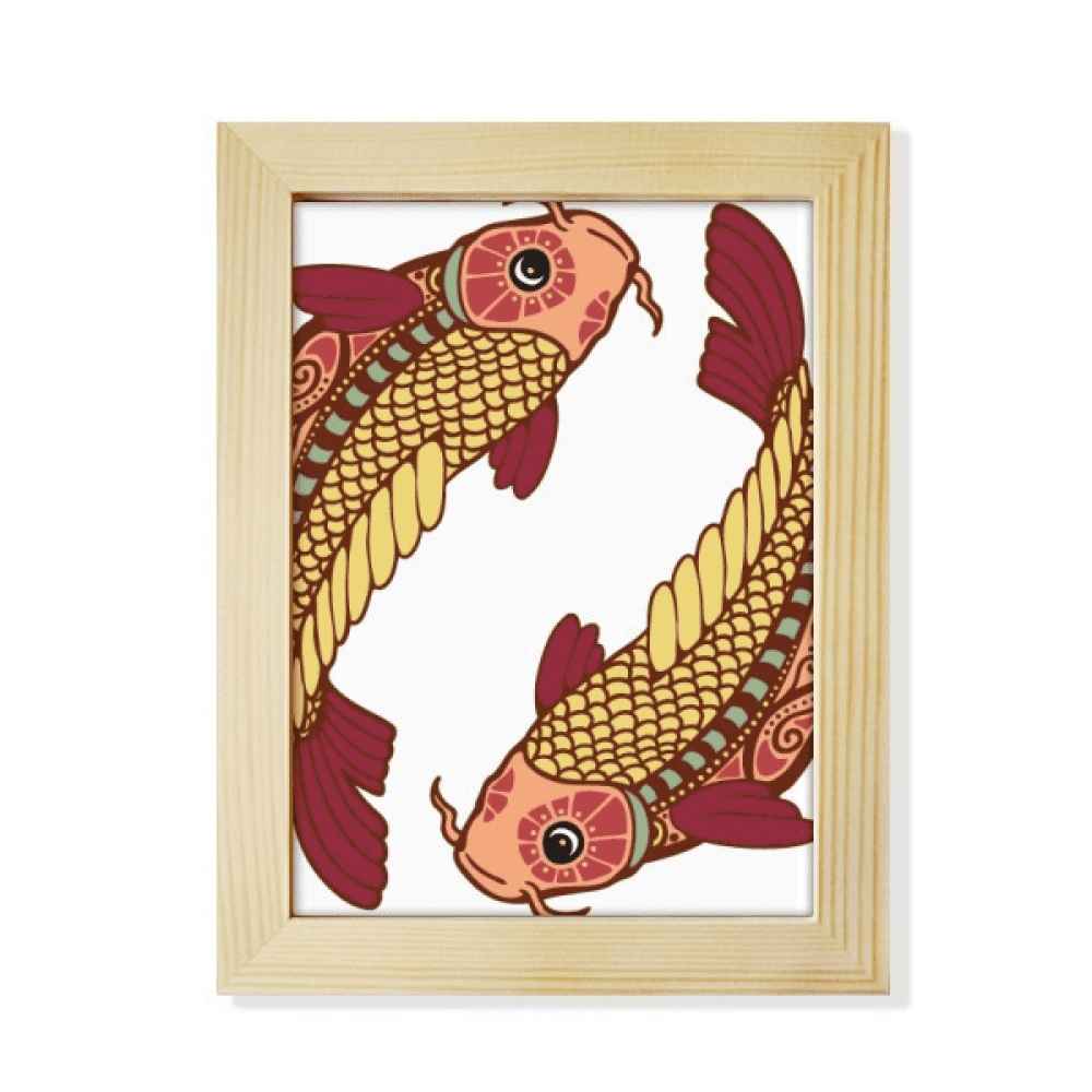 Pisces Constellation Zodiac Symbol Desktop Adorn Photo Frame Display ...