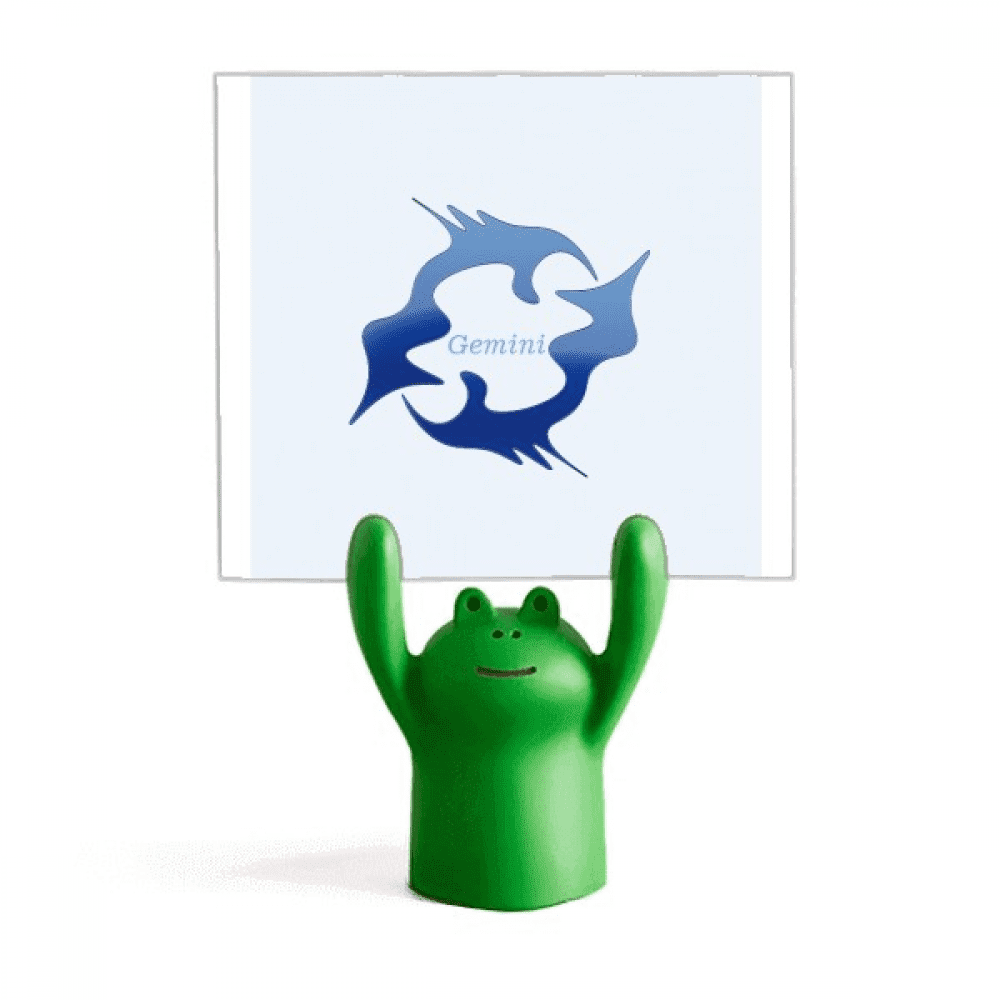Pisces Fashion Label Art Deco Fashion Memo Holder Cartoon Animal Frog ...