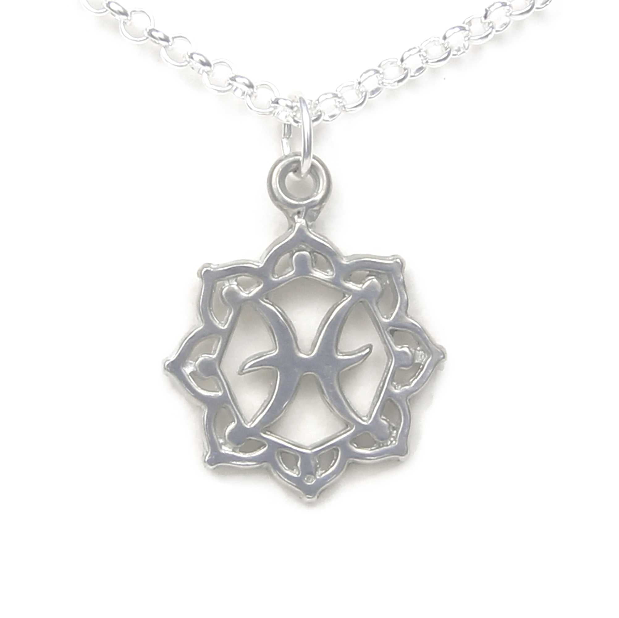 Pisces the Fish Zodiac Sign Necklace Pewter - Gift Packaged on story ...