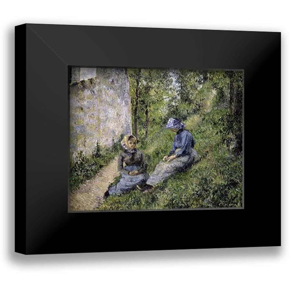Pissarro, Camille 14x12 Black Modern Framed Museum Art Print Titled ...