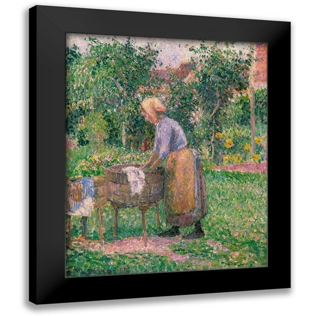 Pissarro Camille 15x18 Black Modern Framed Museum Art Print Titled A