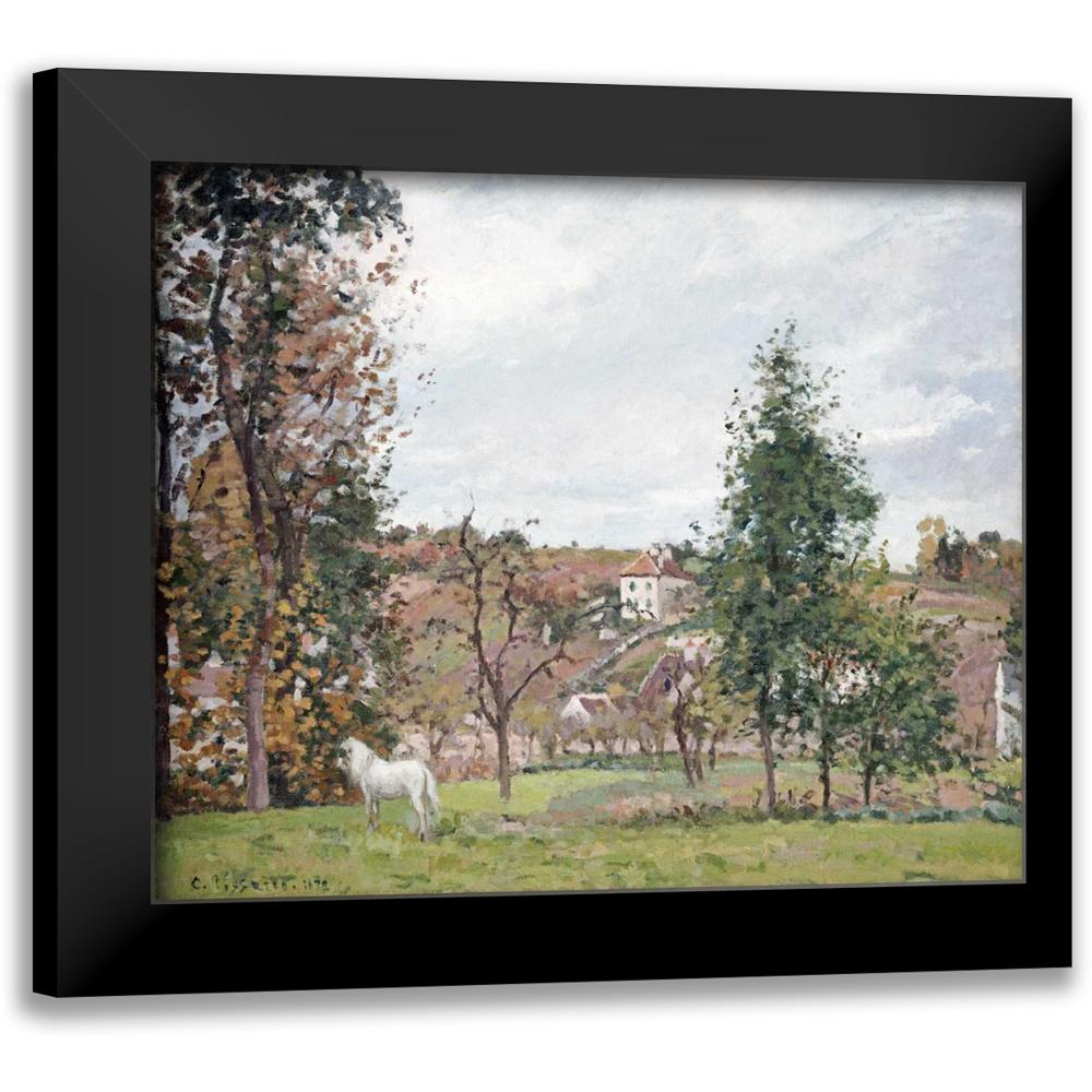 Pissarro, Camille 17x15 Black Modern Framed Museum Art Print Titled ...