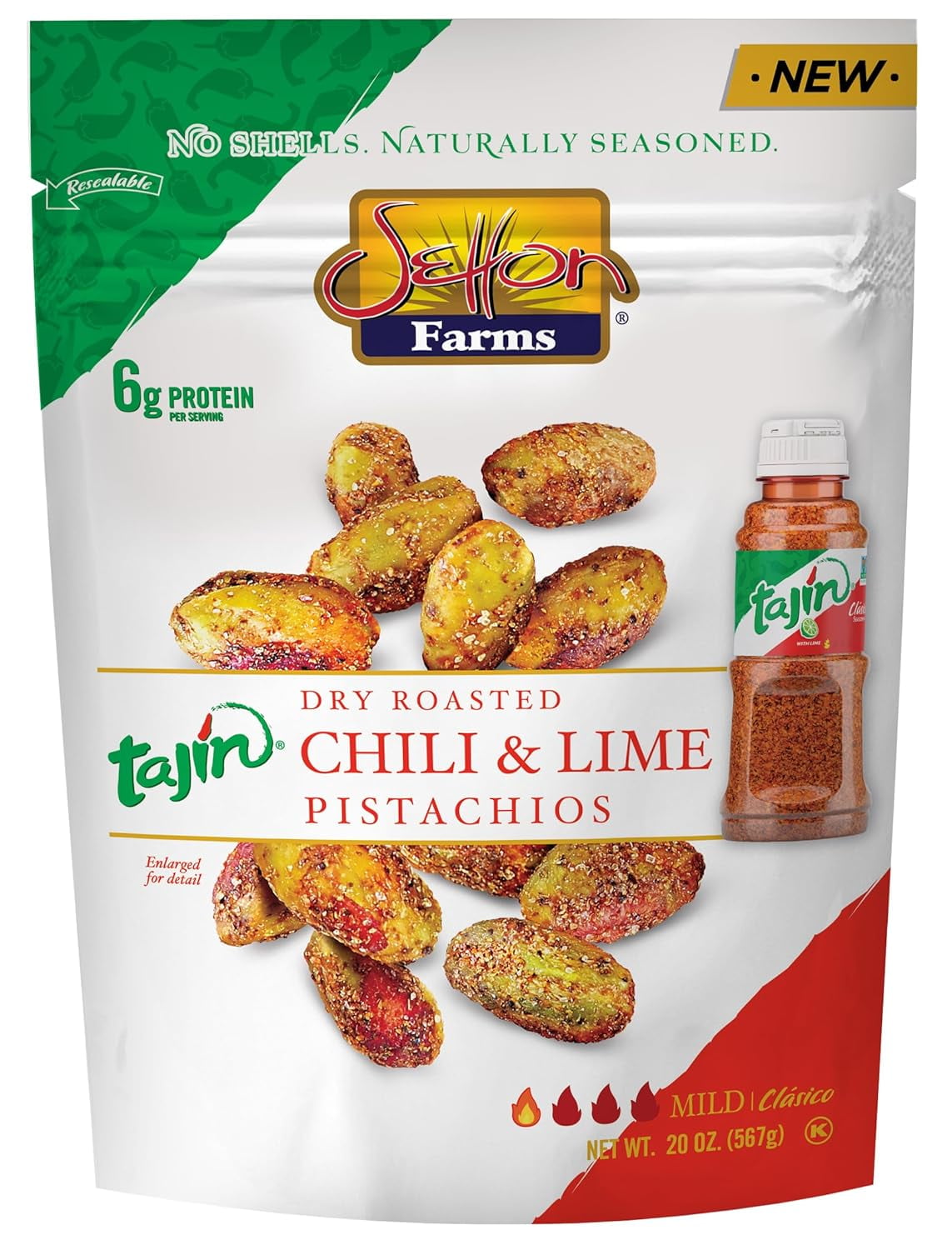 Pistachios Tajin Clasico Chile Lime Seasoned | No Shells | Chili Lime ...