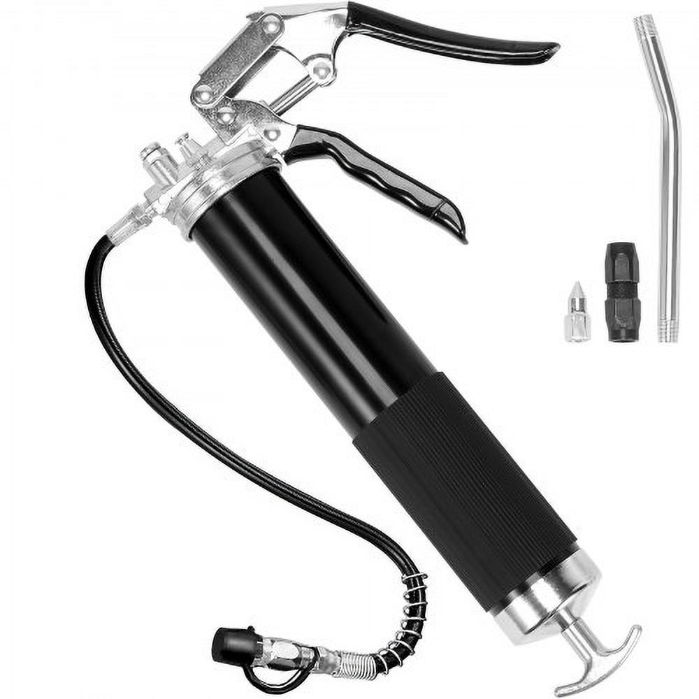 Pistol Grip Grease Gun, 6000 PSI, 14 OZ / 400 CC Capacity Heavy Duty ...