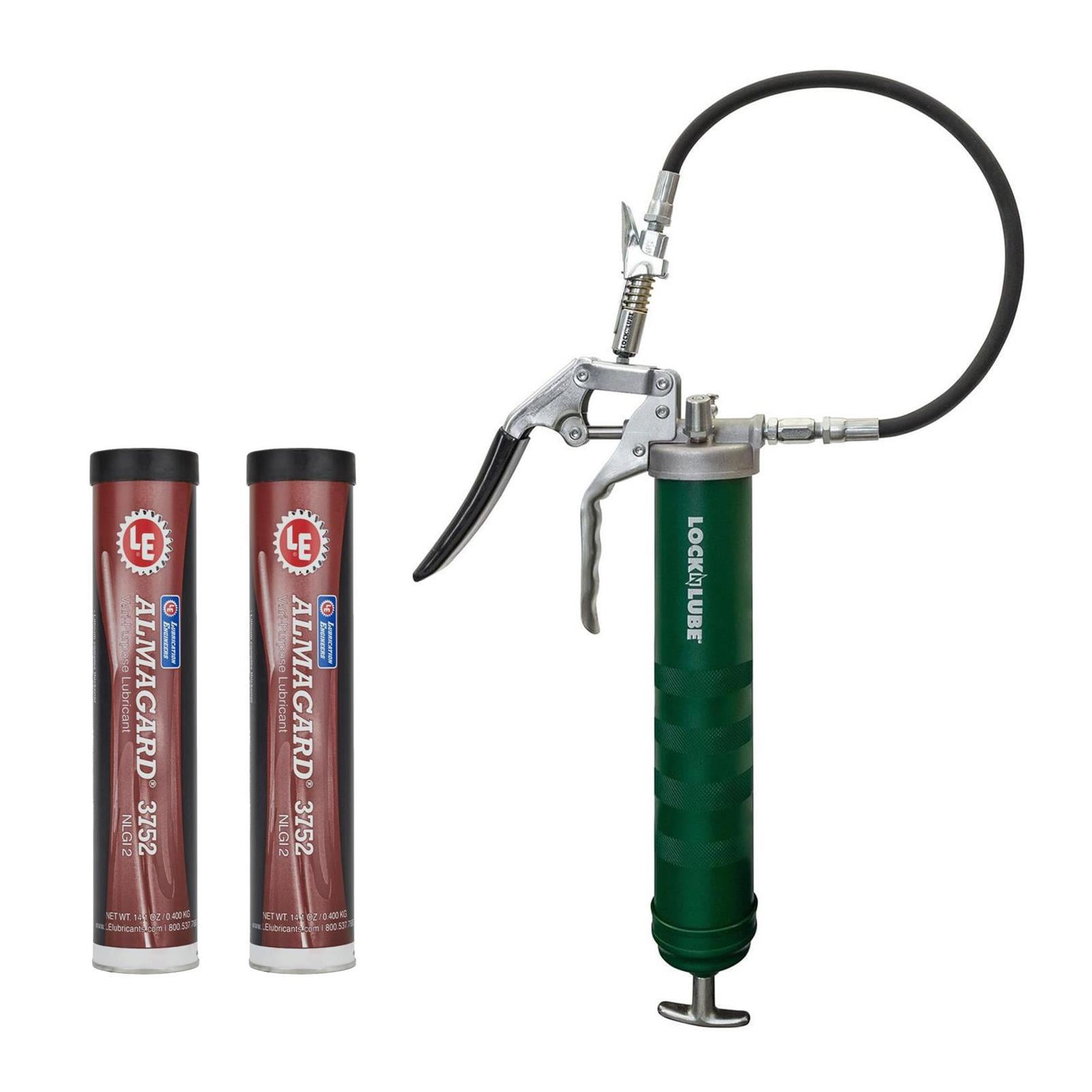 Pistol-Grip Grease Gun and LE Almagard Industrial Grease, 14.5 oz ...