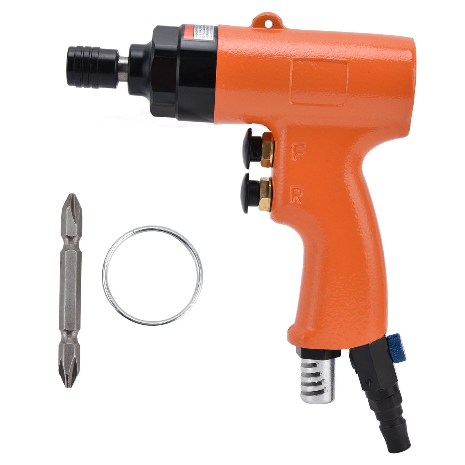 Pistol Grip Pneumatic Screwdriver, Industrial Grade, Air Direct Drive ...