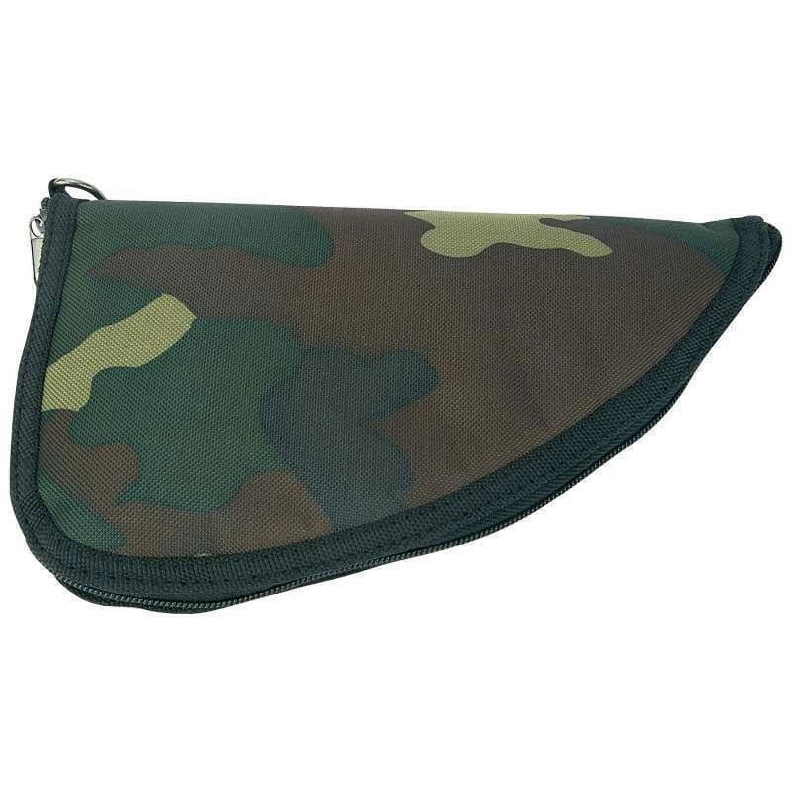 Pistol Rug Small 9.75" Camo Camouflage Case Soft Padded Hand Gun Zipper ...