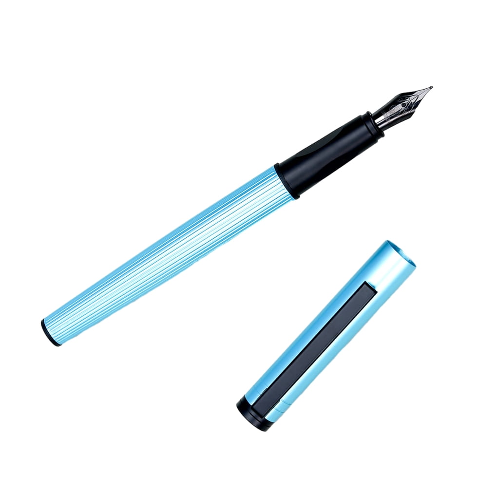 Piston-Filled Fountain Pen Metal Business Signing Pen Calligraphy Ink ...