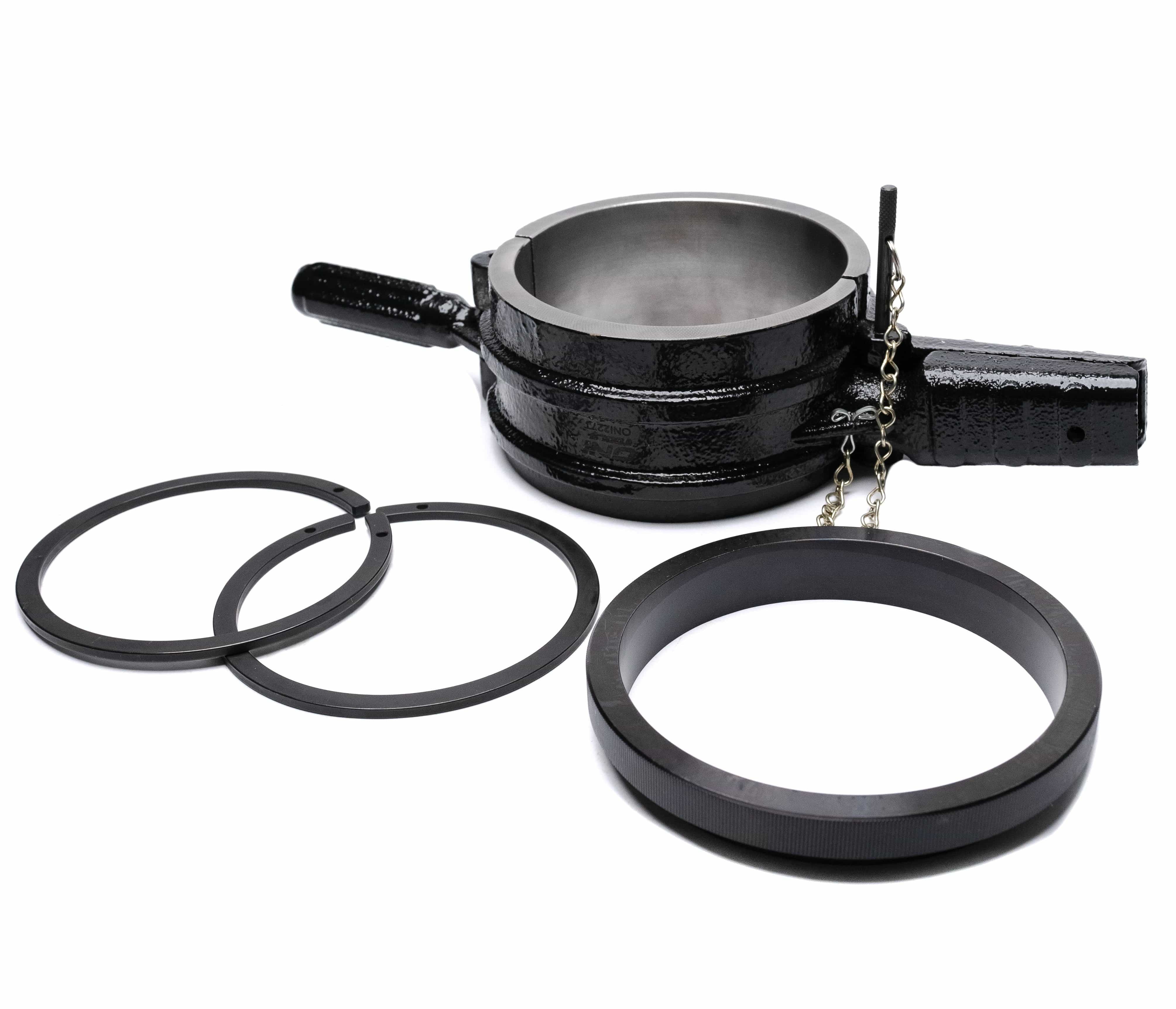 Piston Ring Compressor Tool Kit + Adapter and Anti-Polishing Ring Set ...