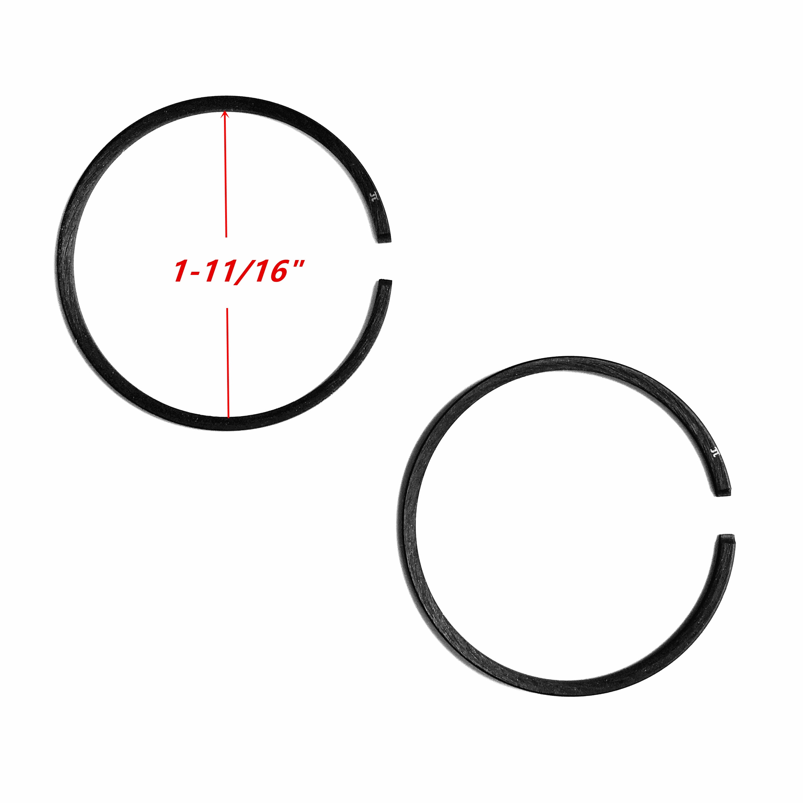 Piston Ring Set For Harbor Freight Tail Gator 63025 63024 For Chicago ...