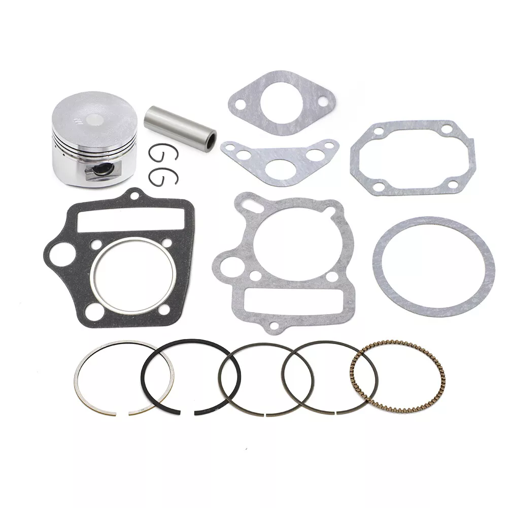 Piston Rings and Gasket Kit Set, Compatible with 110cc and 125cc ATV ...