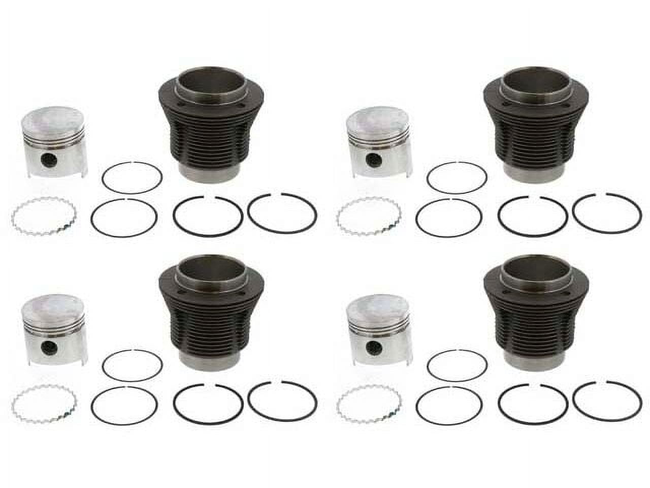 Piston Set - Compatible with 1967 - 1978 Volkswagen Beetle 1968 1969 ...