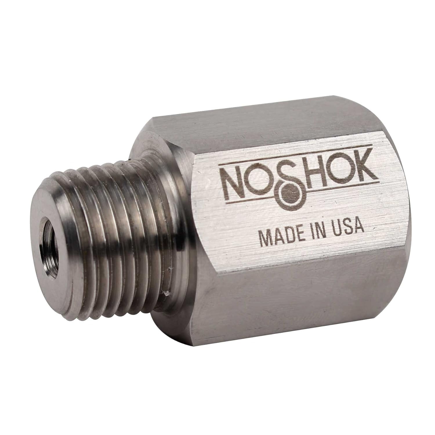 Piston Type Pressure Snubber, 1/2 NPT, 316 SS, Pressure Rating 15,000 ...