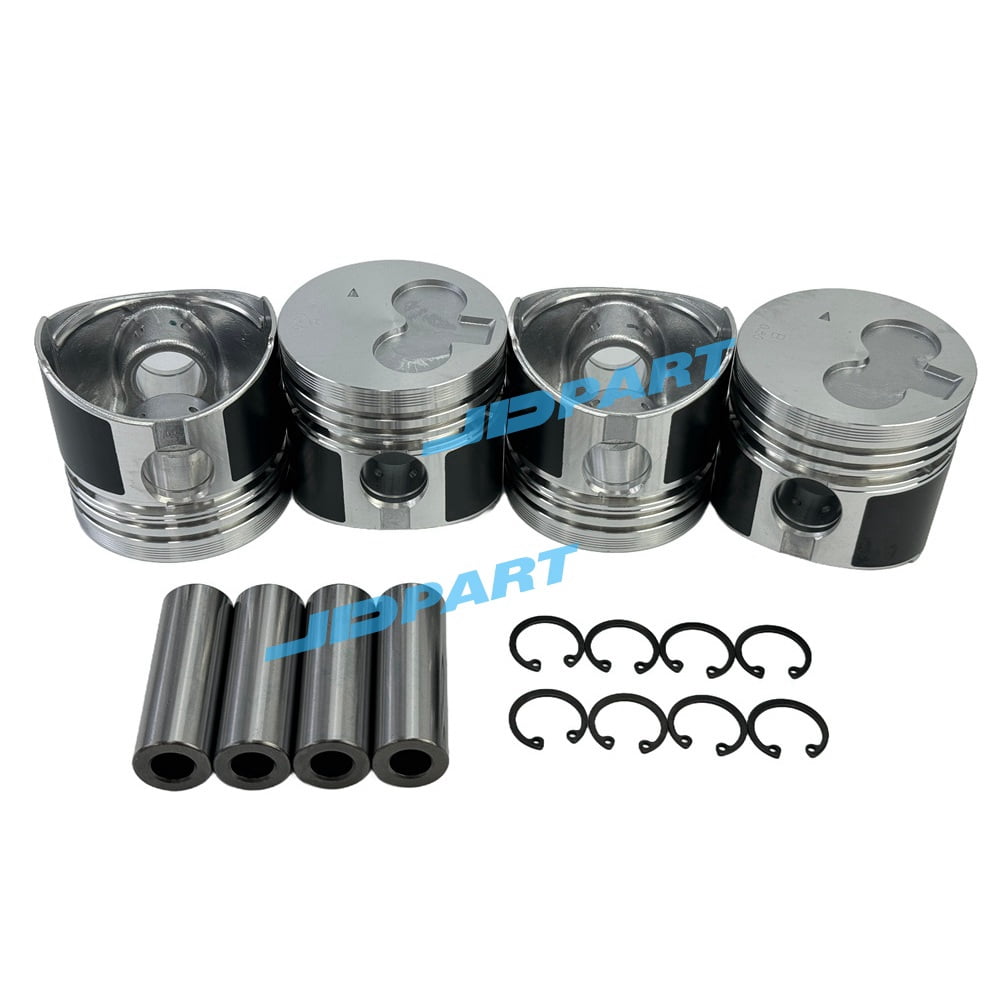 Piston With Pin Circlip Suitable For Mitsubishi K4F Engine Diesel Parts ...