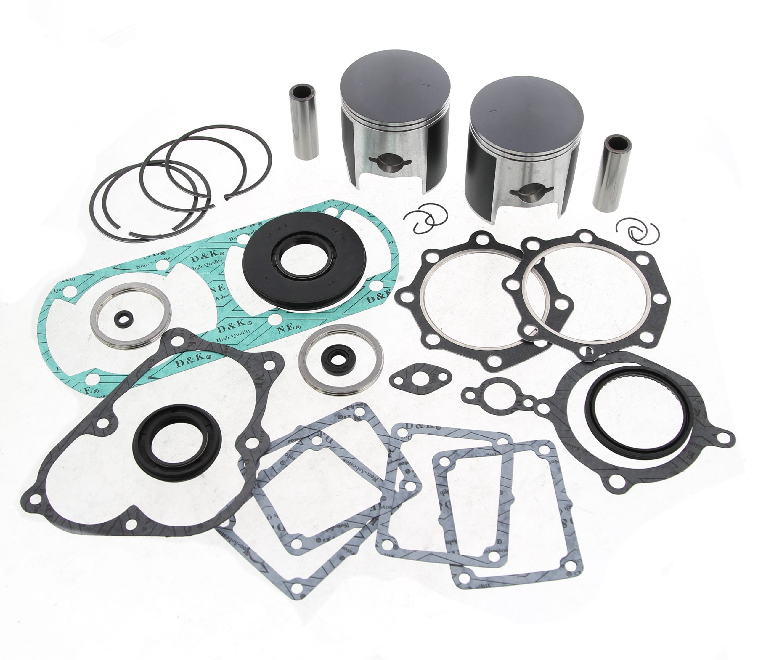 Piston and Gasket Kit Yamaha Venture TR 480 VT480TR 1996 1997 Teflon ...