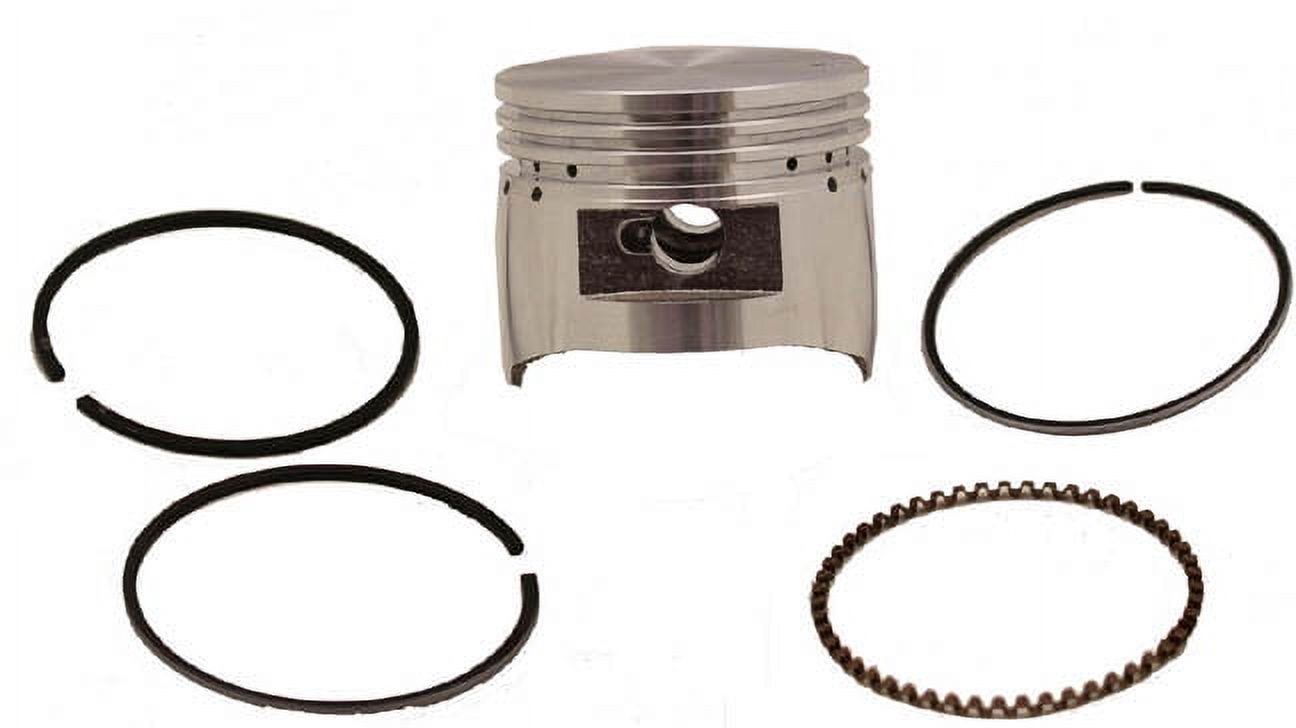Piston w/Rings (52mm) - 2.8HP, 97cc Honda GX style motors - Walmart.com