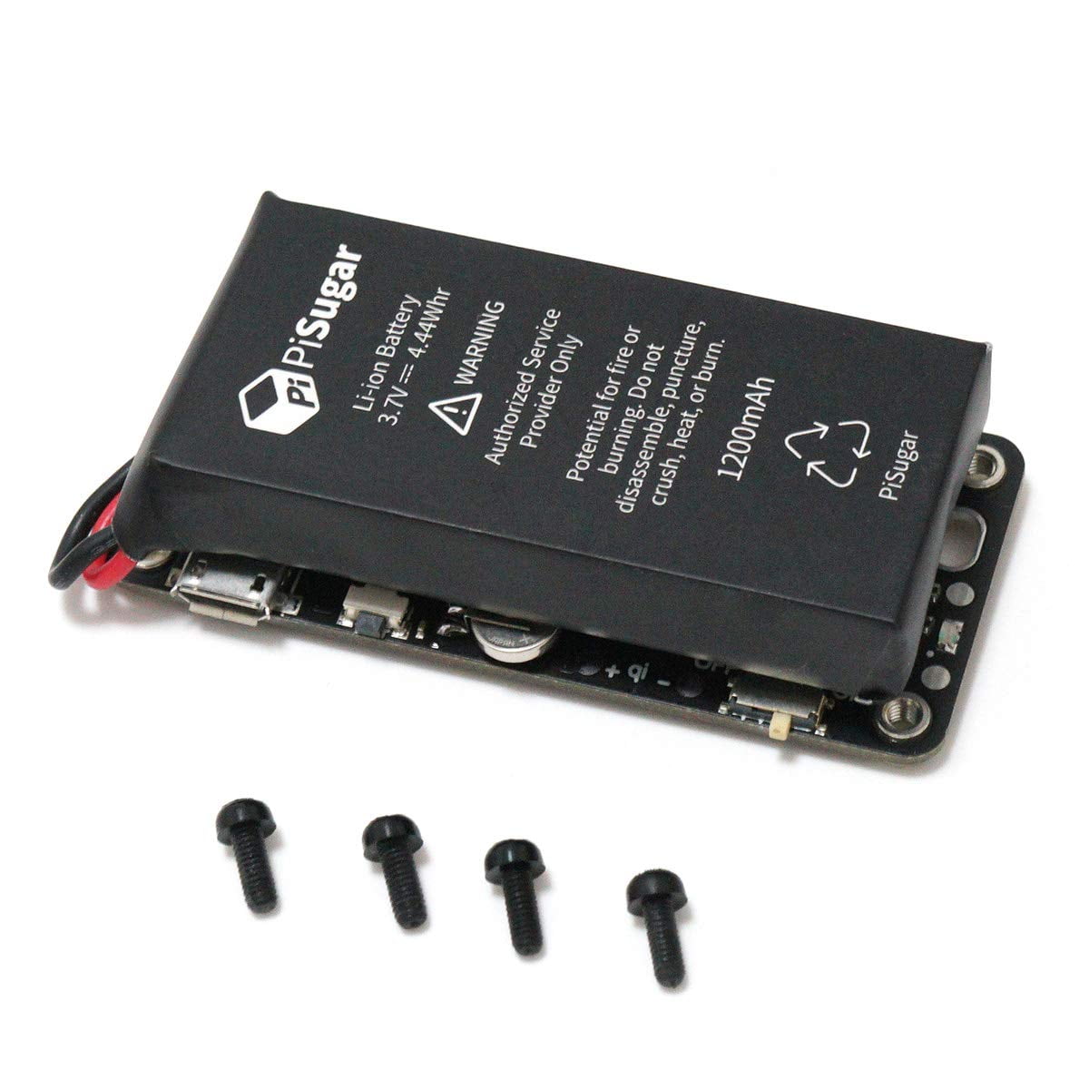 Pisugar2 Portable 1200 mAh SSF20 UPS Lithium Battery Pwnagotchi Power ...