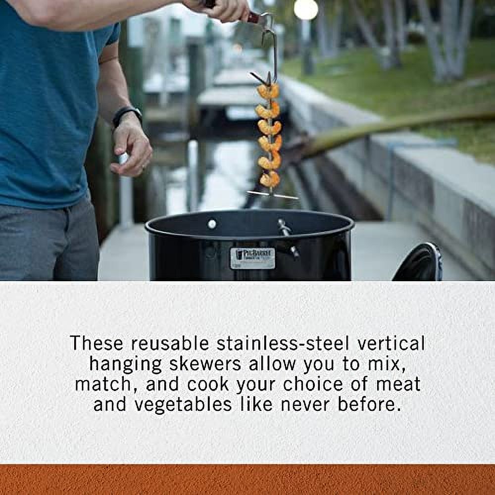 Pit Barrel Cooker 10" Vertical Skewers (4X) - Walmart.com
