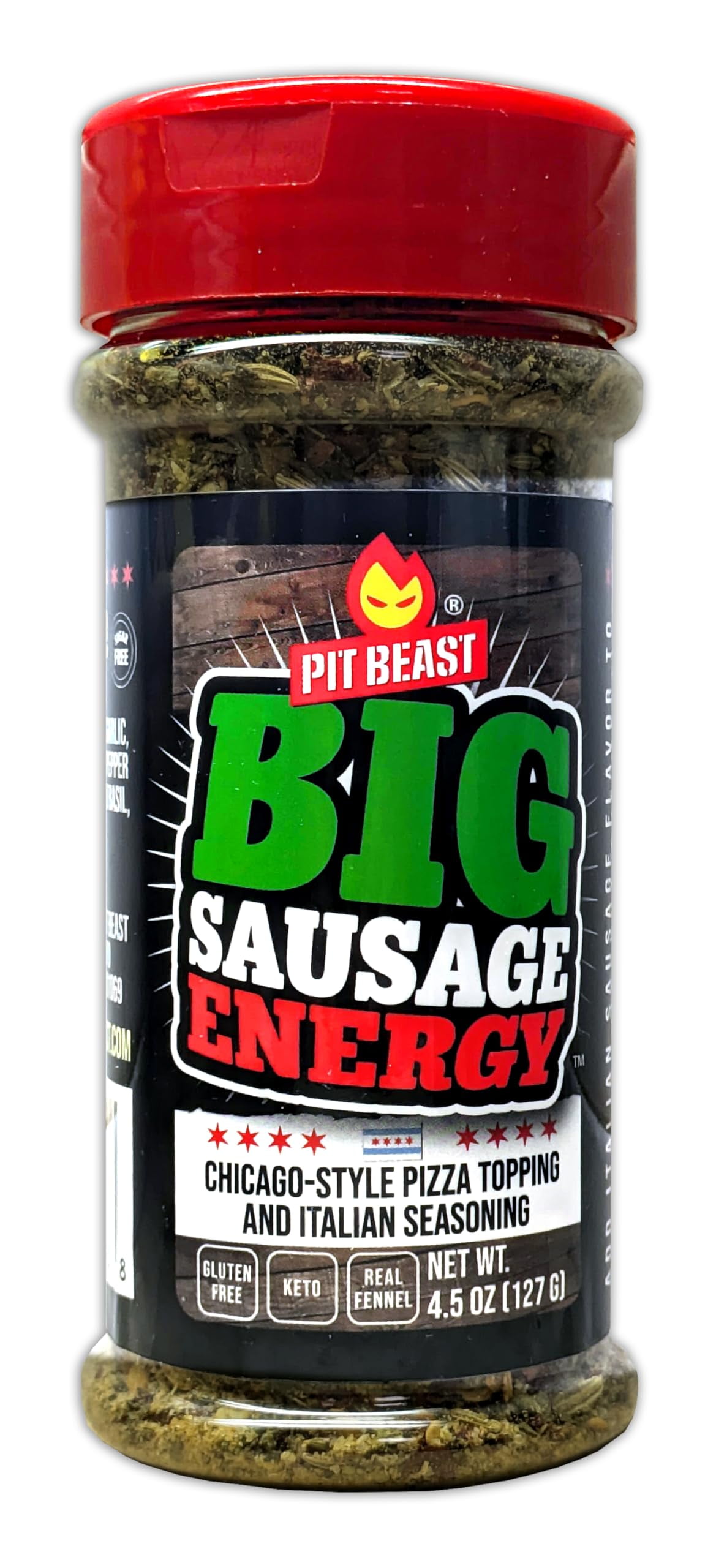 Pit Beast Big Sausage Energy HYZ01 Chicago-Style Pizza Topping and ...