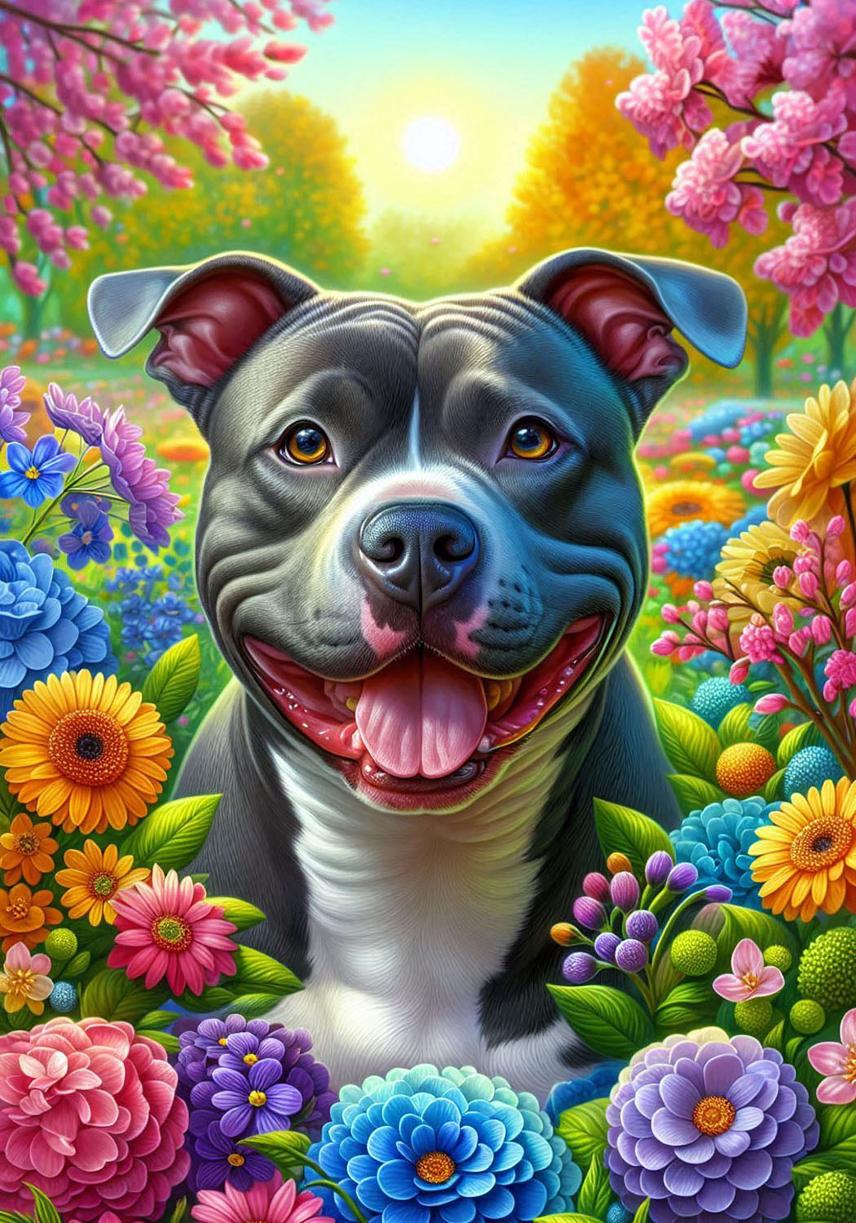 Pit Blue Blue - Best of Breed DCR Spring II Outdoor Garden Flag Mailbox ...