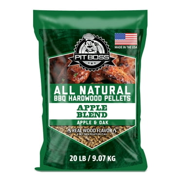 Pit Boss 100% All Natural Hardwood Post Oak Blend BBQ Grilling Pellets ...