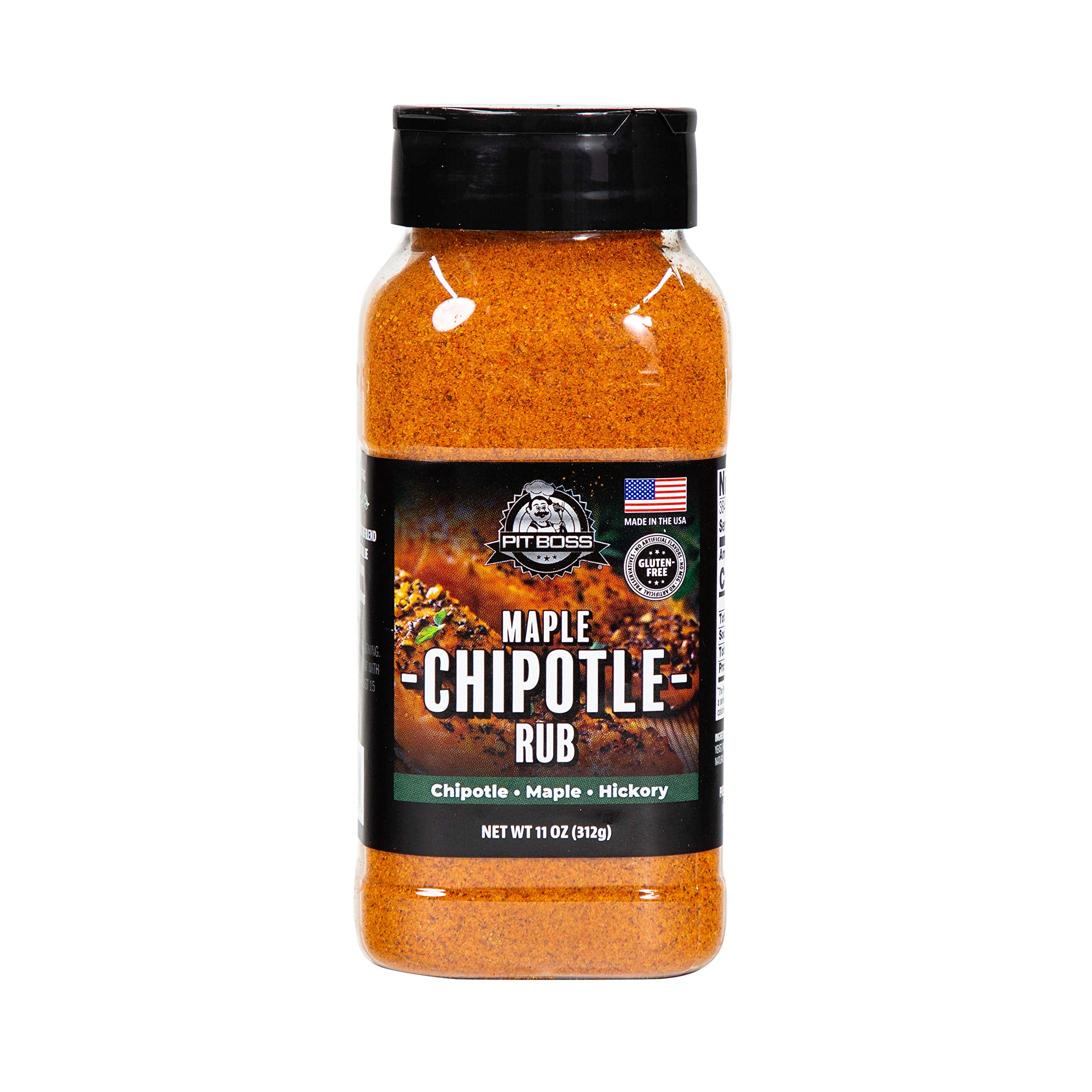 Pit Boss 40333 Maple IRF13 Chipotle Rub Grill Spices, 11 Ounce (Pack of ...