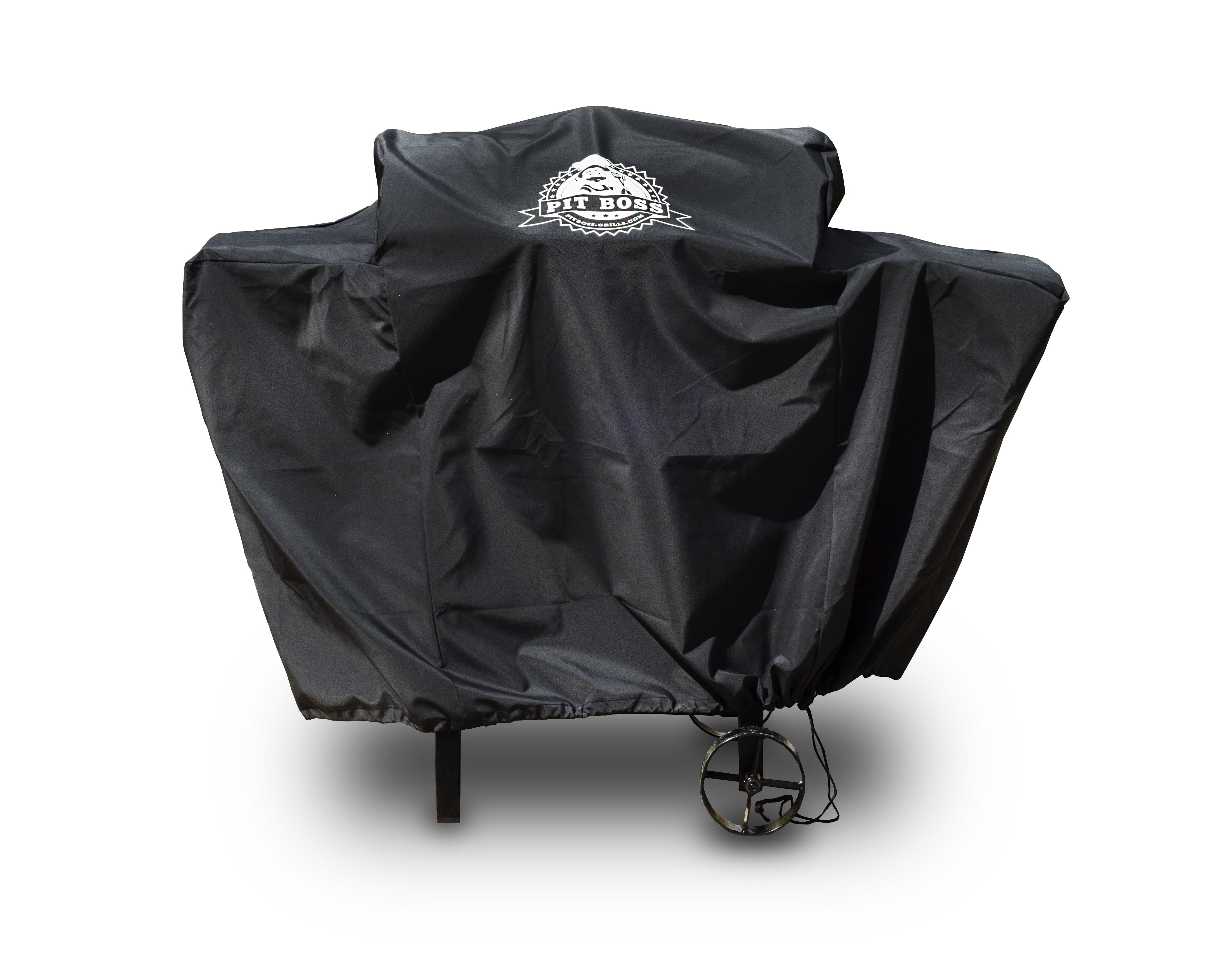 "Pit Boss 440 Deluxe BBQ Grill Cover, 48.5"", Heavy-Duty Polyester with ...