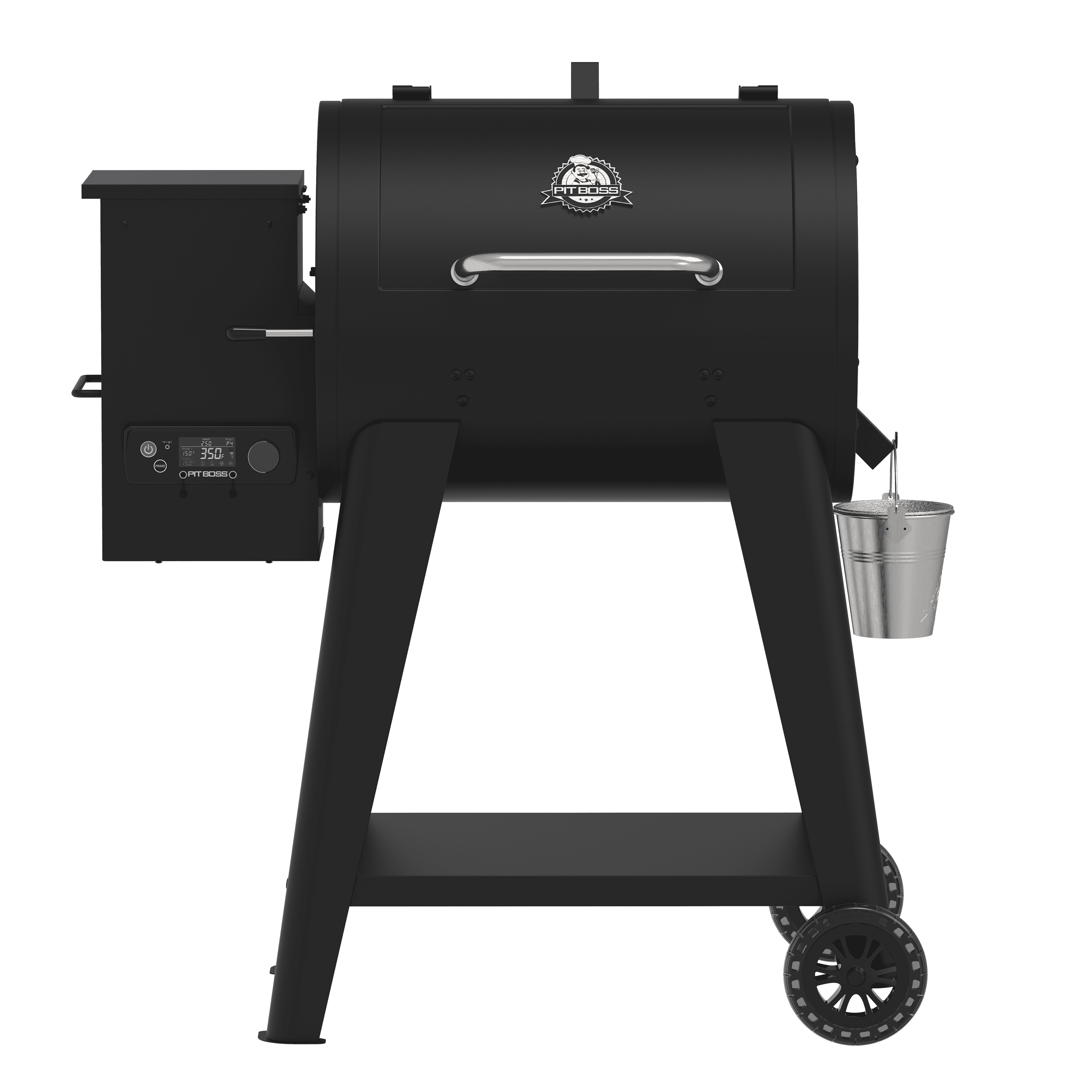 Pit Boss 700 Sq in Pellet Grill, 21 lb Hopper, 180-500Â°F Temperature ...
