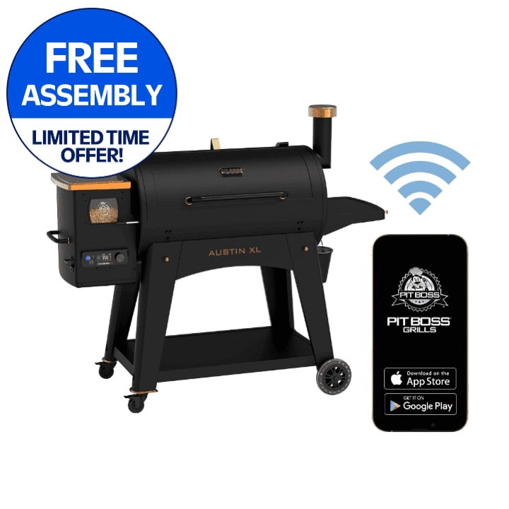 Pit Boss Austin XL 1000 Wood Pellet Grill - Onyx Edition w/Wi-Fi - Shop ...