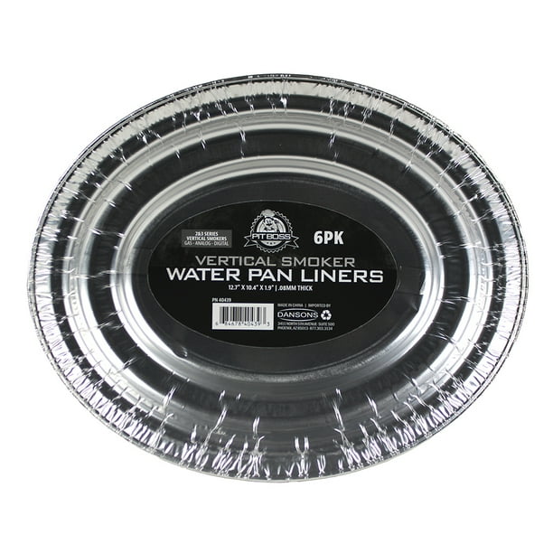 Pit Boss Foil Vertical Smoker Water Pan Liners for 2 and 3 Series Gas ...