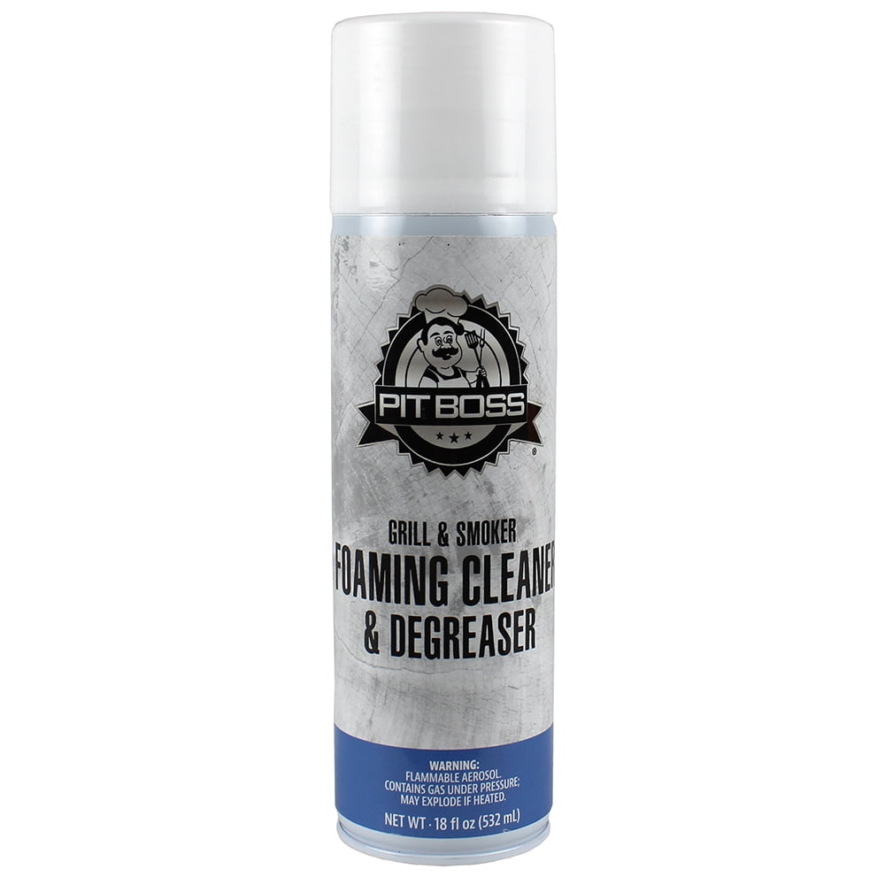 Pit Boss Grill and Smoker Foaming Cleaner/Degreaser 18oz Eco-Friendly ...