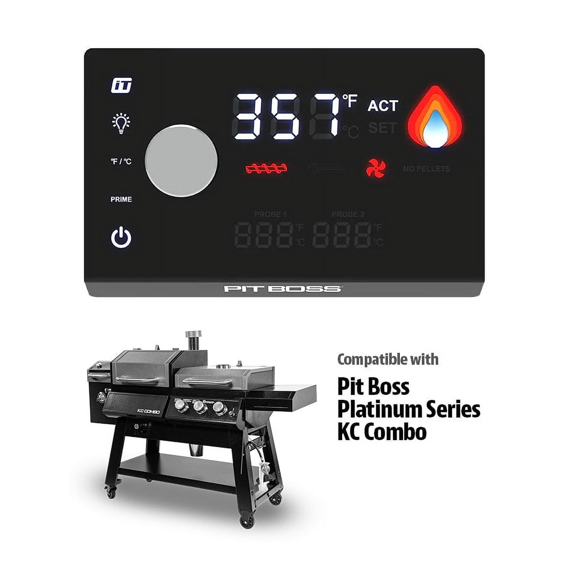 Pit Boss Platinum Series Control Board - WIFI/BT - Grill Parts ...