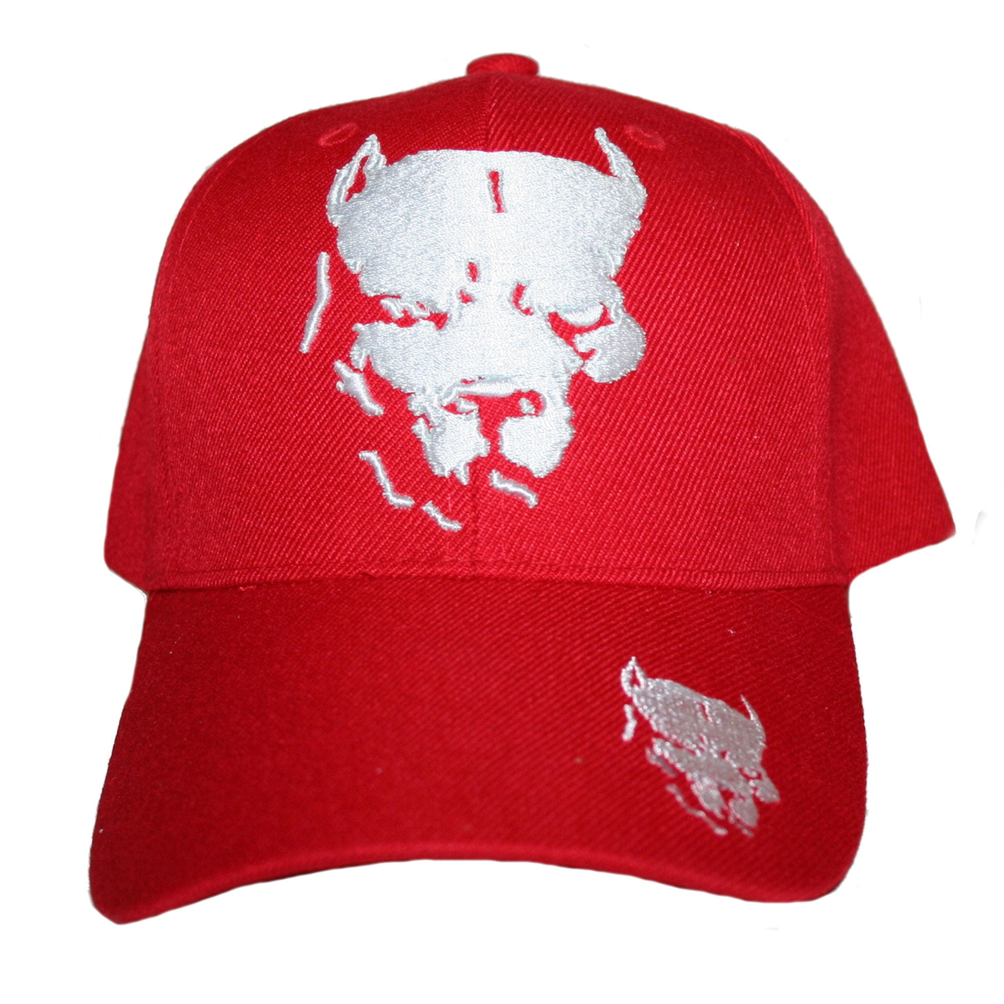 Pit Bull Baseball Cap Adult Adjustable One Size Fits Most (Red ...