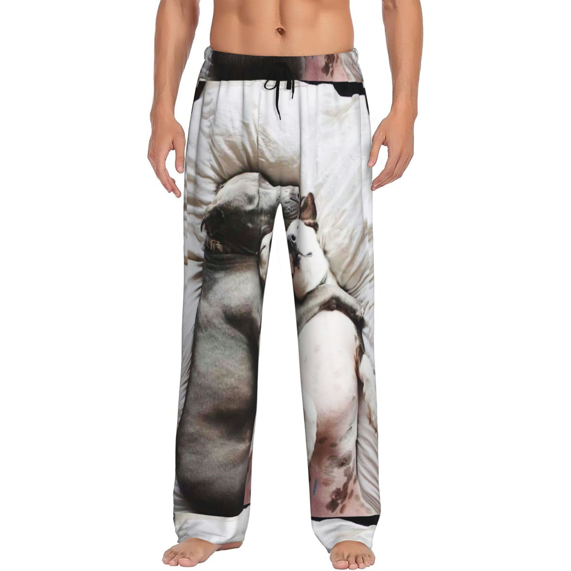 Pit Bull Cuddle Love And Sweetness Pitbull Men'S Pajama Pants,Soft ...