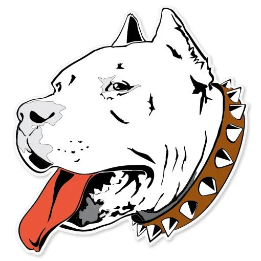 Pit Bull Dog Pitbull Sticker Decal Phone Decal Water Bottle Stickers ...