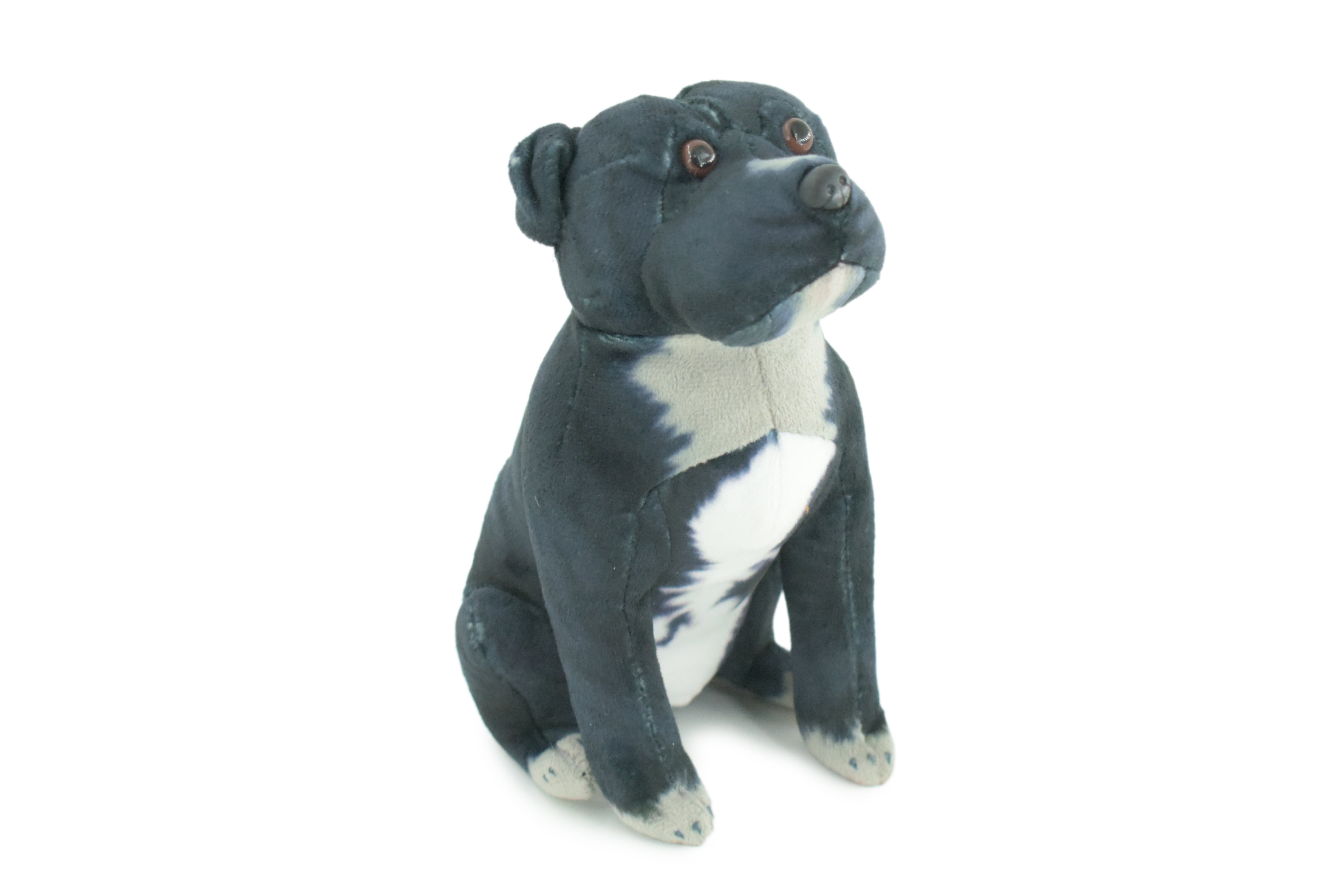 Pit Bull Dog, Stuffed Animal Sitting, Plush Puppy, K9, Canine, Cute ...