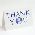 Pit Bull Puppy Thank You Greeting Cards and Envelopes Pack of 8 7 in x ...
