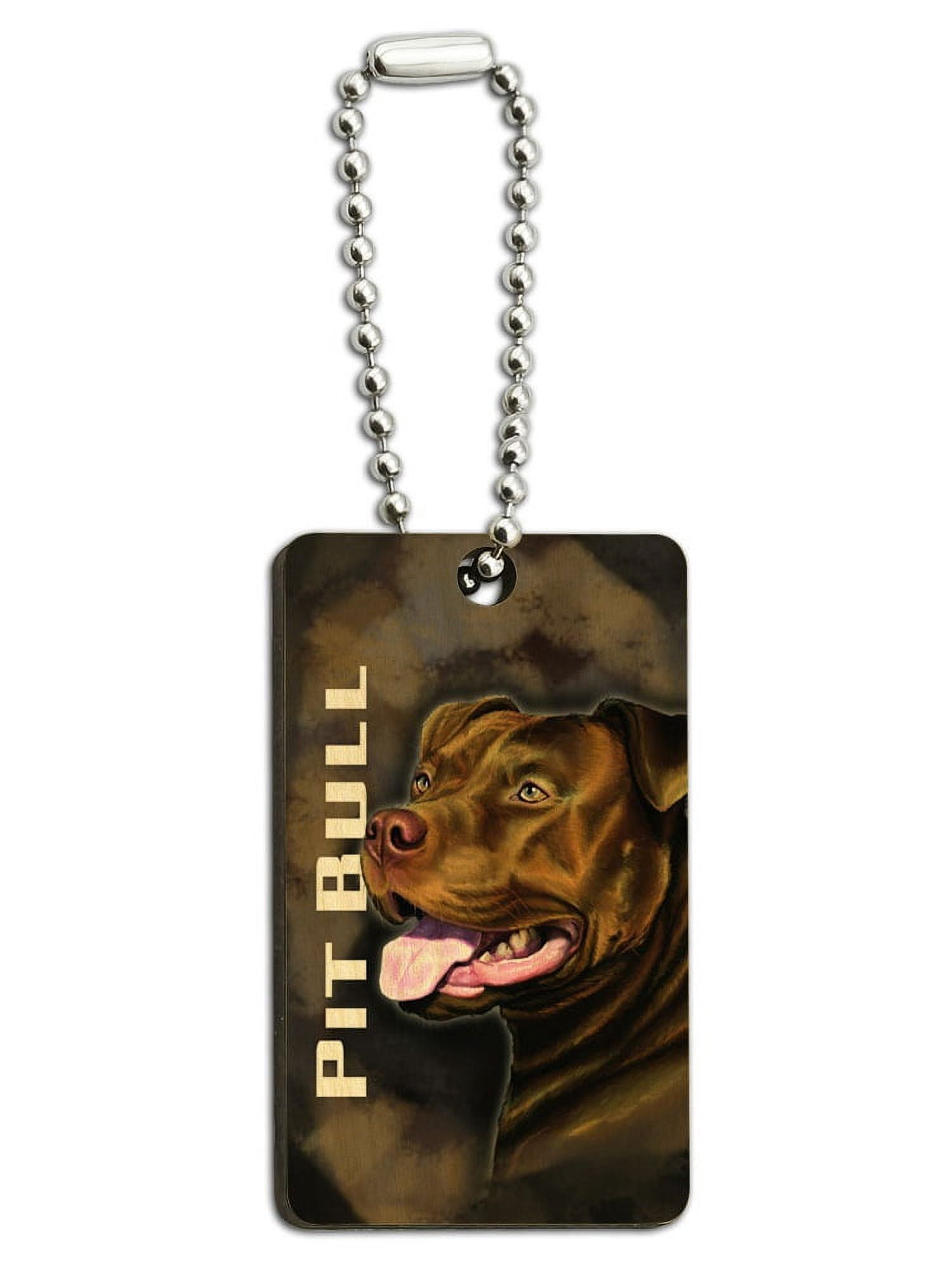 Pit Bull Red Nose - Pitbull American Staffordshire Terrier Dog Pet Wood ...