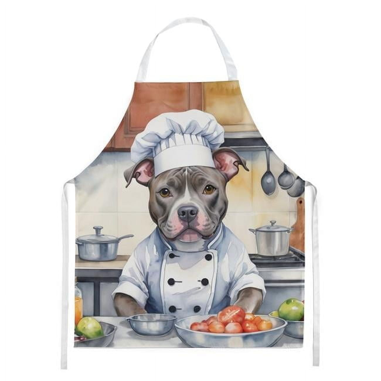 Pit Bull Terrier The Chef Apron 27 in x 30 in - Walmart.com