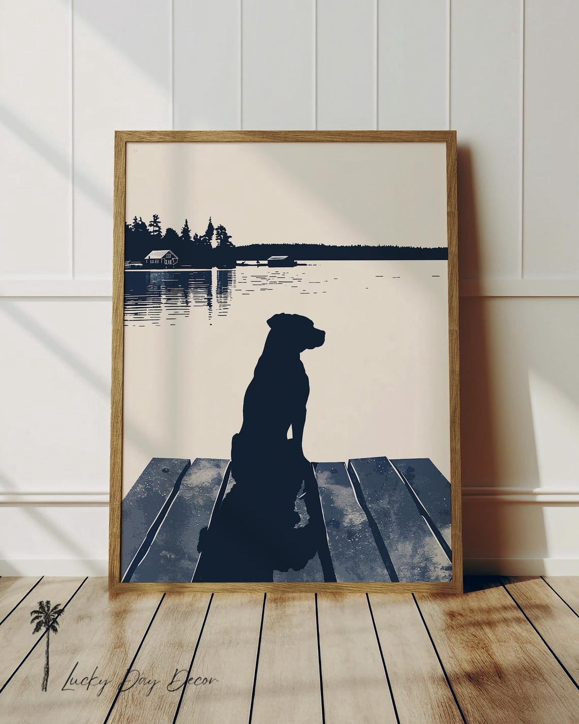 Pit Bull Watches Lake Fun Coastal Dog Cute Waterdog Summertime Beach ...