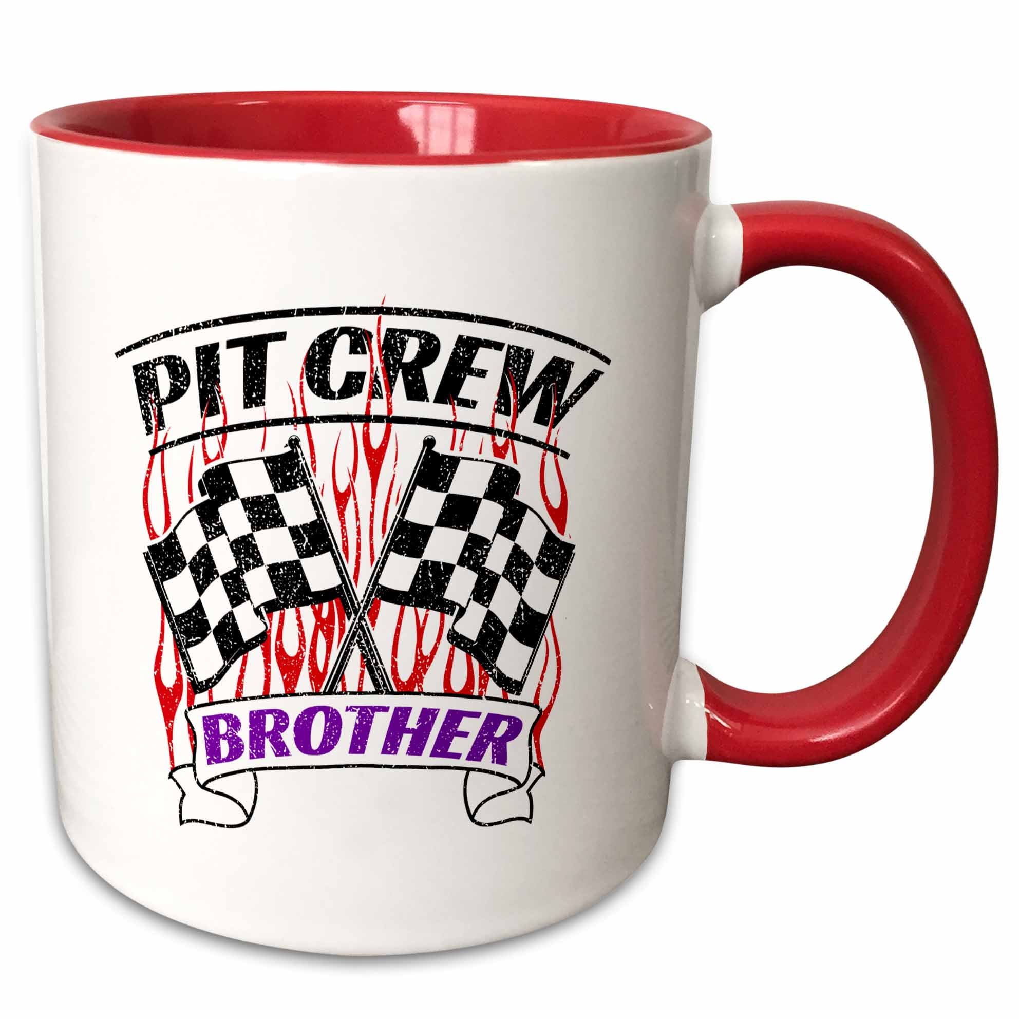3drose, Pit Crew Brother Funny Car Race Theme Birthday Party Host, 11oz ...