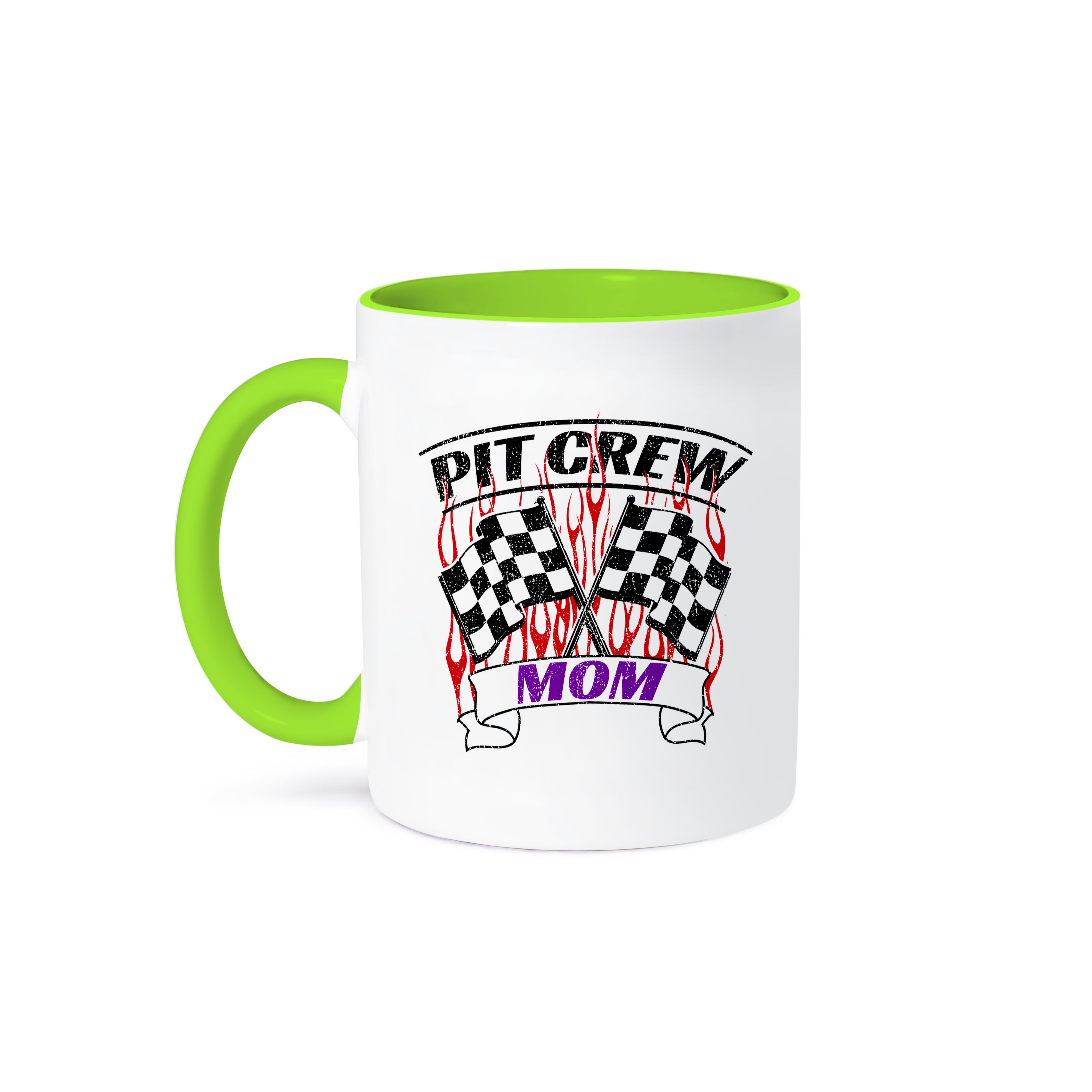 3dRose, Pit Crew Mom Funny Car Race Theme Birthday Party Host, 15oz Two ...