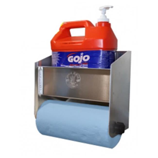Pit Pal 11-1/2''W x 11''H x 7-1/4'' D Go-Jo Dispenser Station - Walmart.com