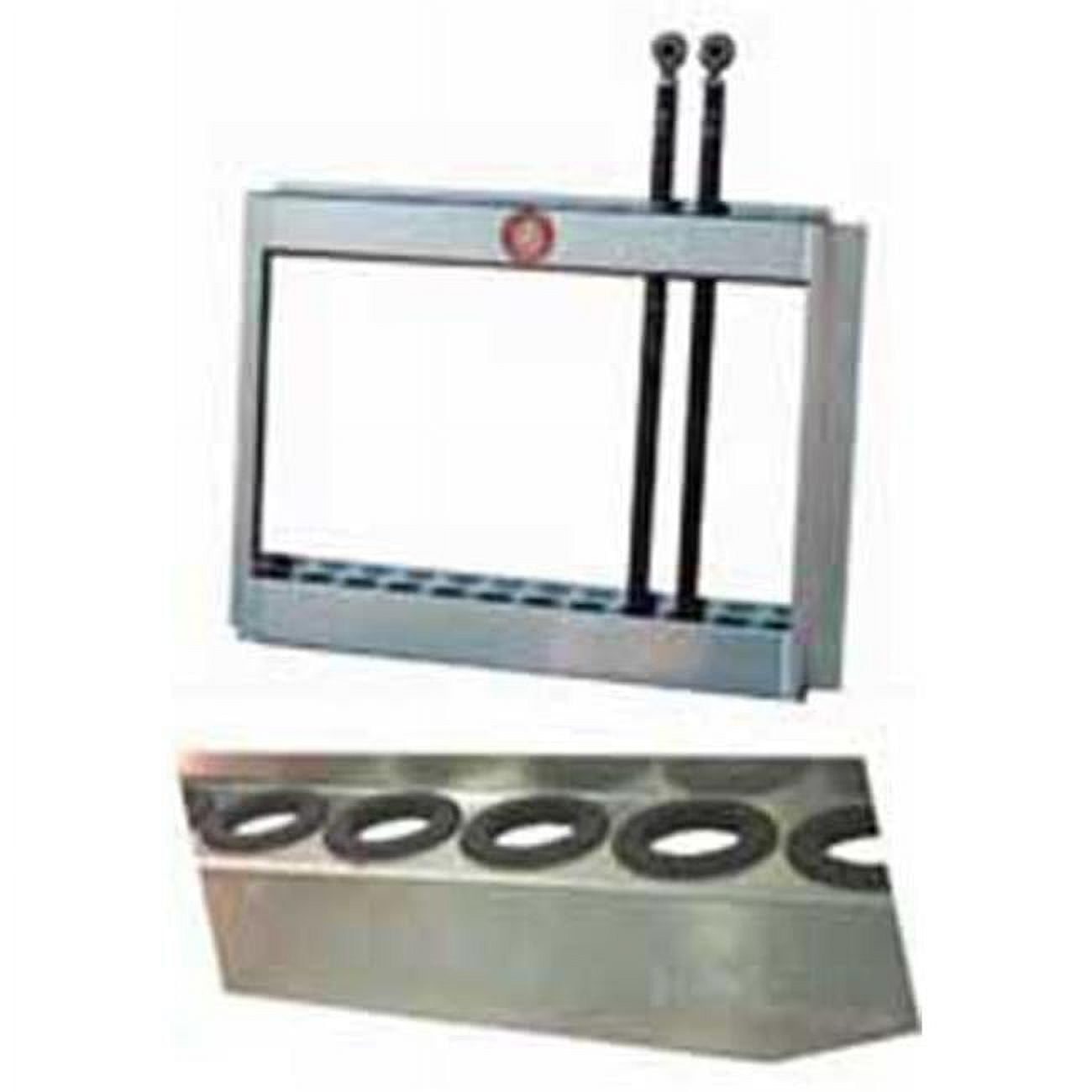 Pit Pal 33.75in.W x 24.75in.H x 3.125in.D 24 in to rsion Bar Rack ...